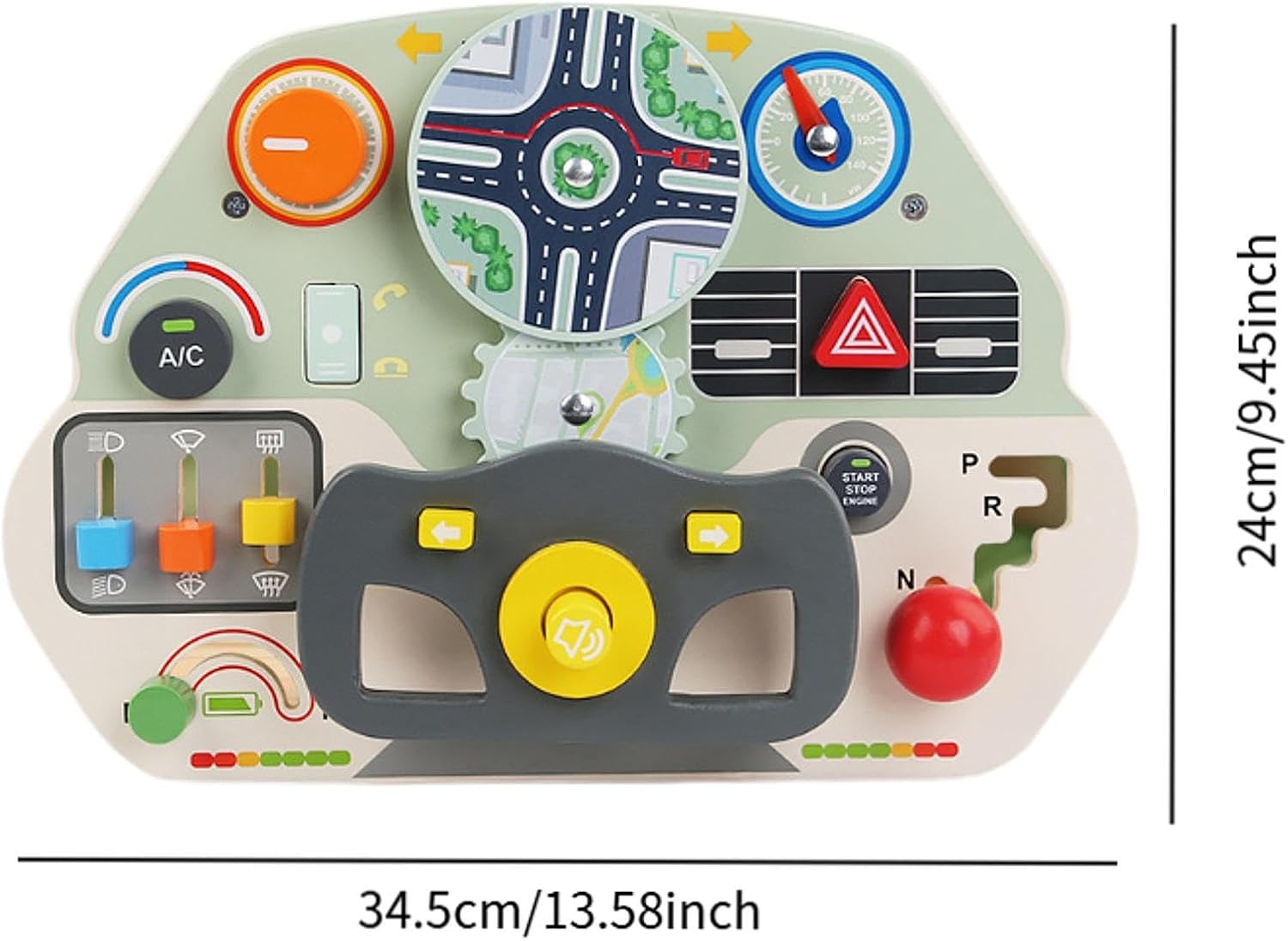 Steering Wheel Busy Board – Leah