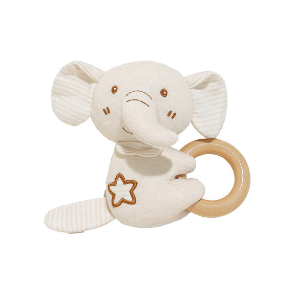Organic Cotton Rattle - Elephant – Leah