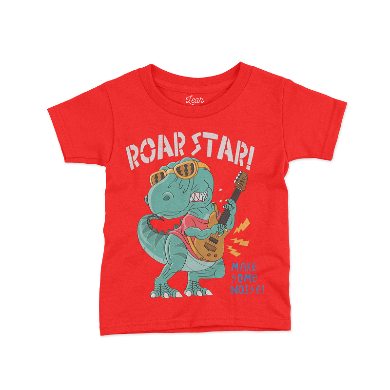 Boys Roar Star Graphic Tee – Leah