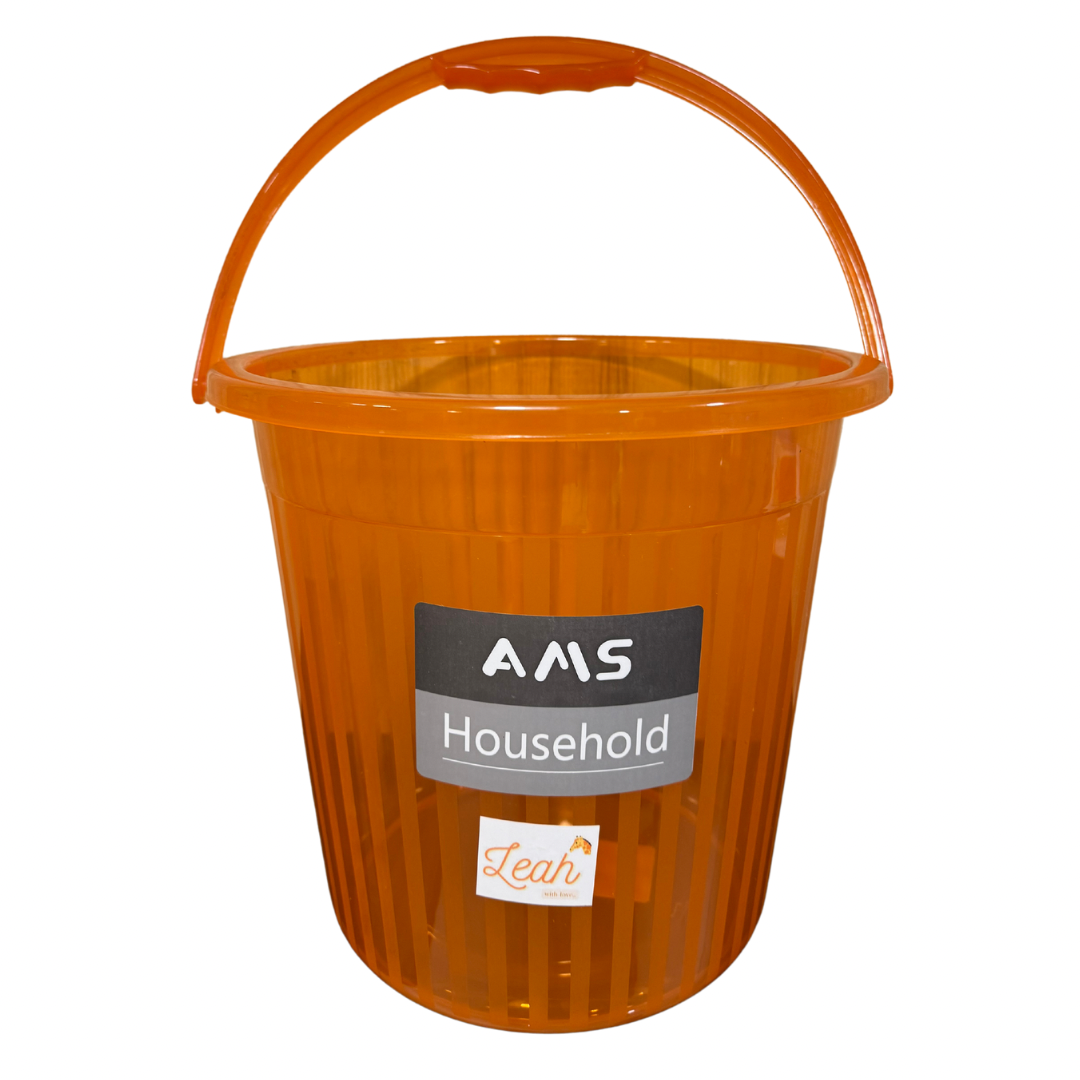 Medium Bathing Bucket - Orange – Leah