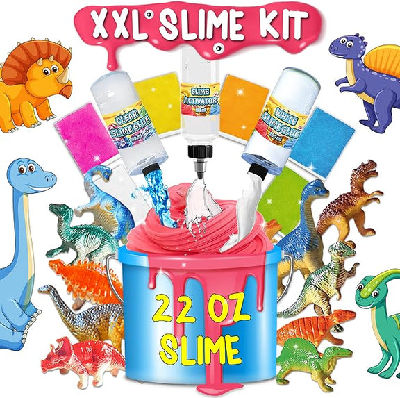 DIY Dinosaurs Slime Making Combo Kit – Leah