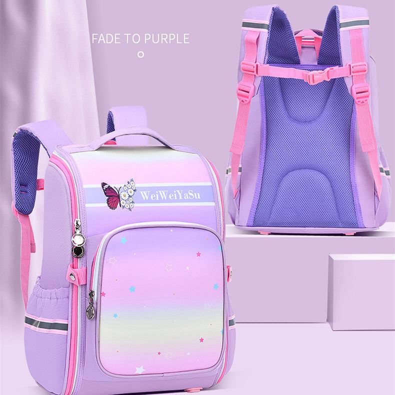 Reflective Backpack - Purple – Leah