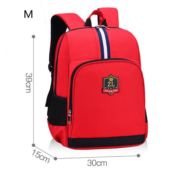 Inverted Stripes Backpack - Red – Leah